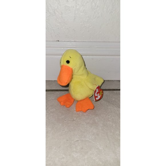 Ty | Toys | Ty Beanie Baby Quackers The Duck | Poshmark